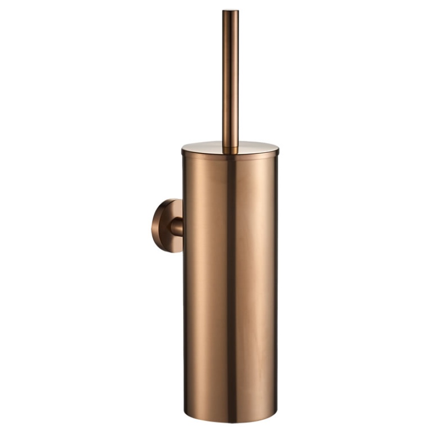 JTP Vos Brushed Bronze Toilet Brush Set | Sanctuary Bathrooms