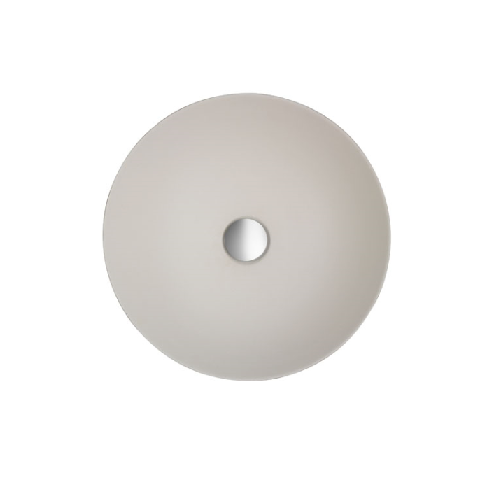 Crosswater Circle Stainless Steel Effect Basin | Sanctuary Bathrooms