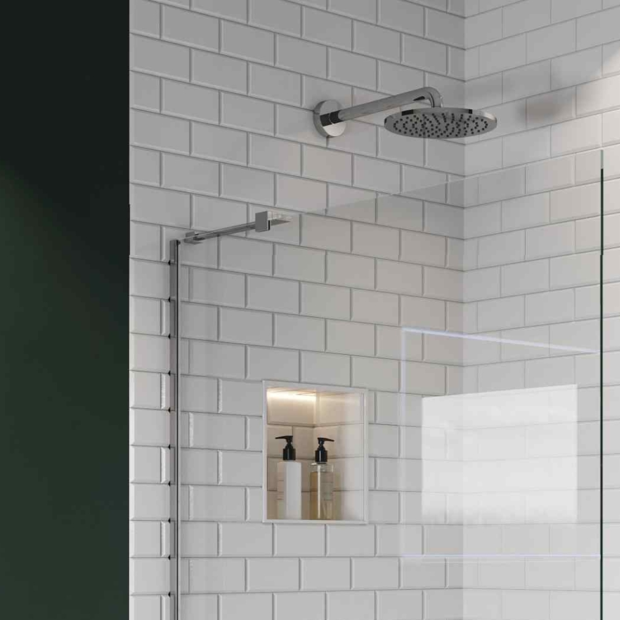 Abacus Chrome In Line Bracing Bar | Sanctuary Bathrooms