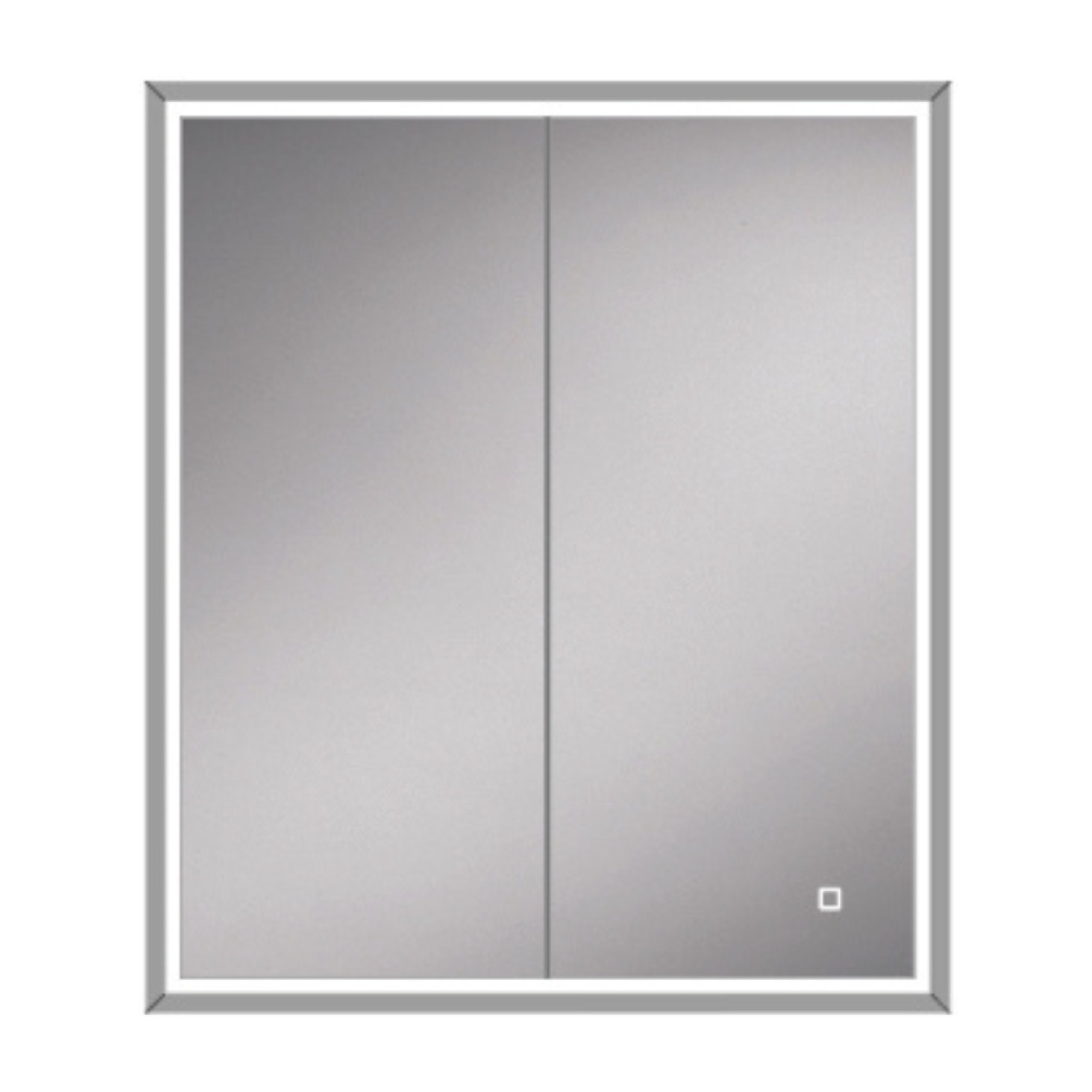 hib. Vanquish 600mm LED Recessed Mirror Cabinet | Sanctuary Bathrooms