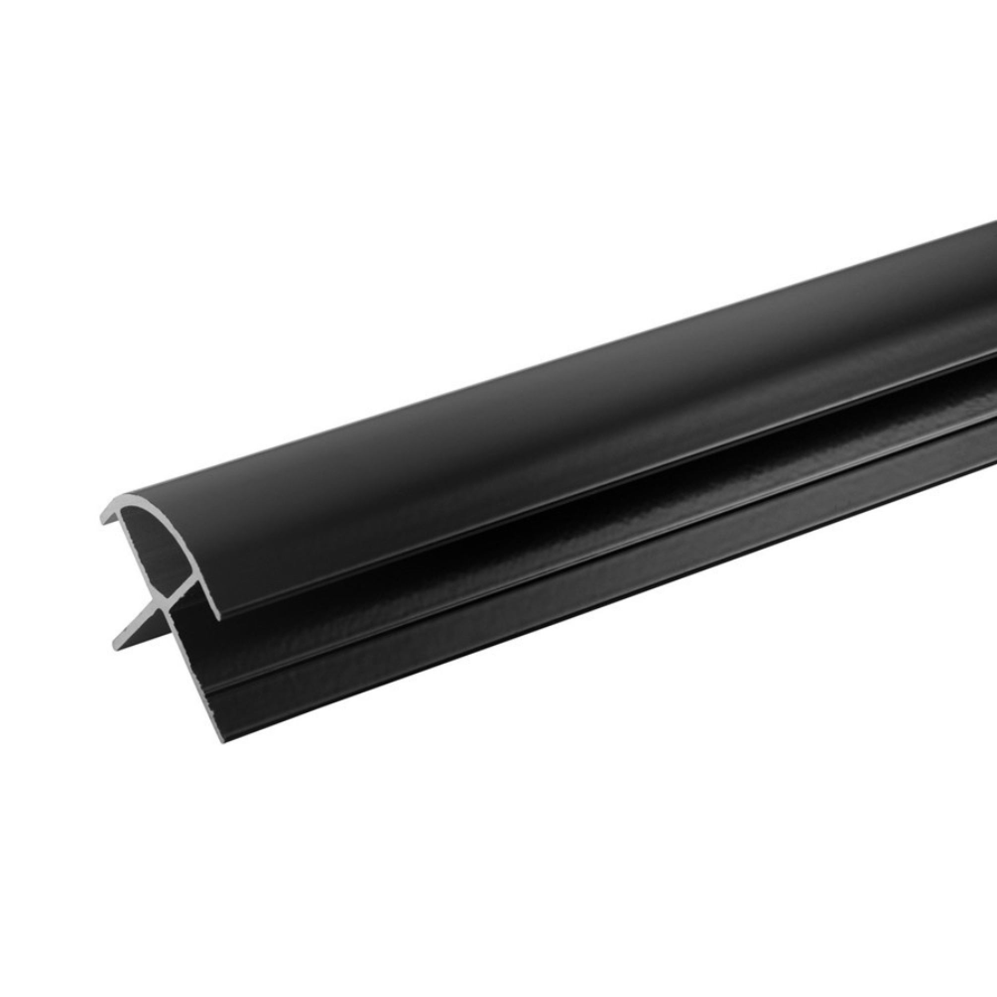 Crosswater Matt Black External Corner Trim | Sanctuary
