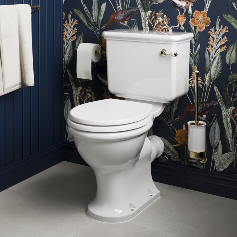 Burlington Guild Open Back Close Coupled Toilet | Sanctuary