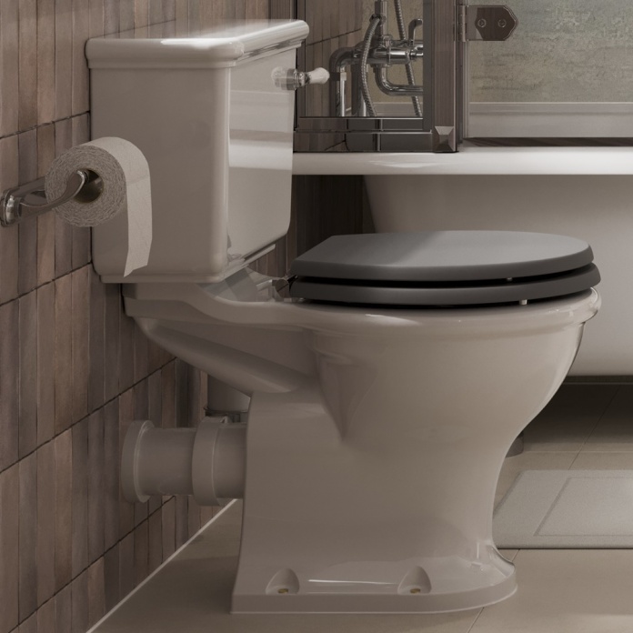 Burlington Guild Open Back Close Coupled Toilet | Sanctuary