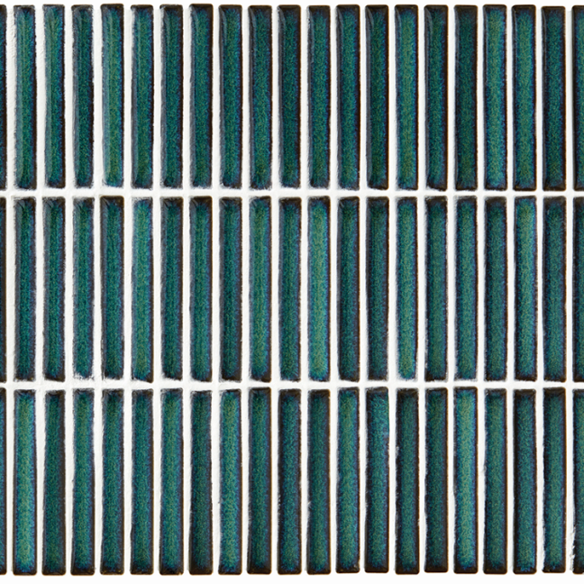 Ca' Pietra Bamboo Verdigris Mosaic Tiles | Sanctuary Bathrooms