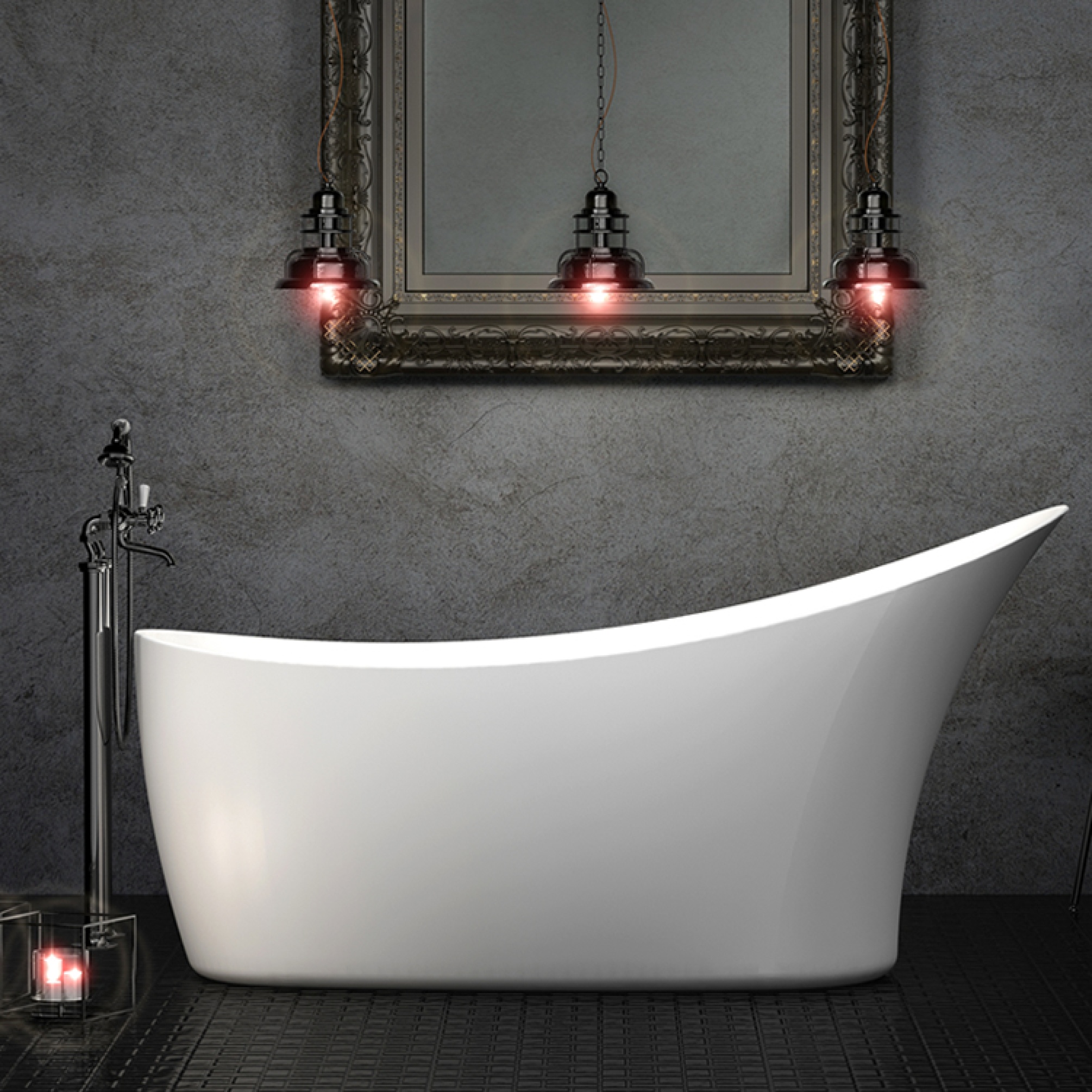 Charlotte Edwards Portobello 1720mm Freestanding Bath