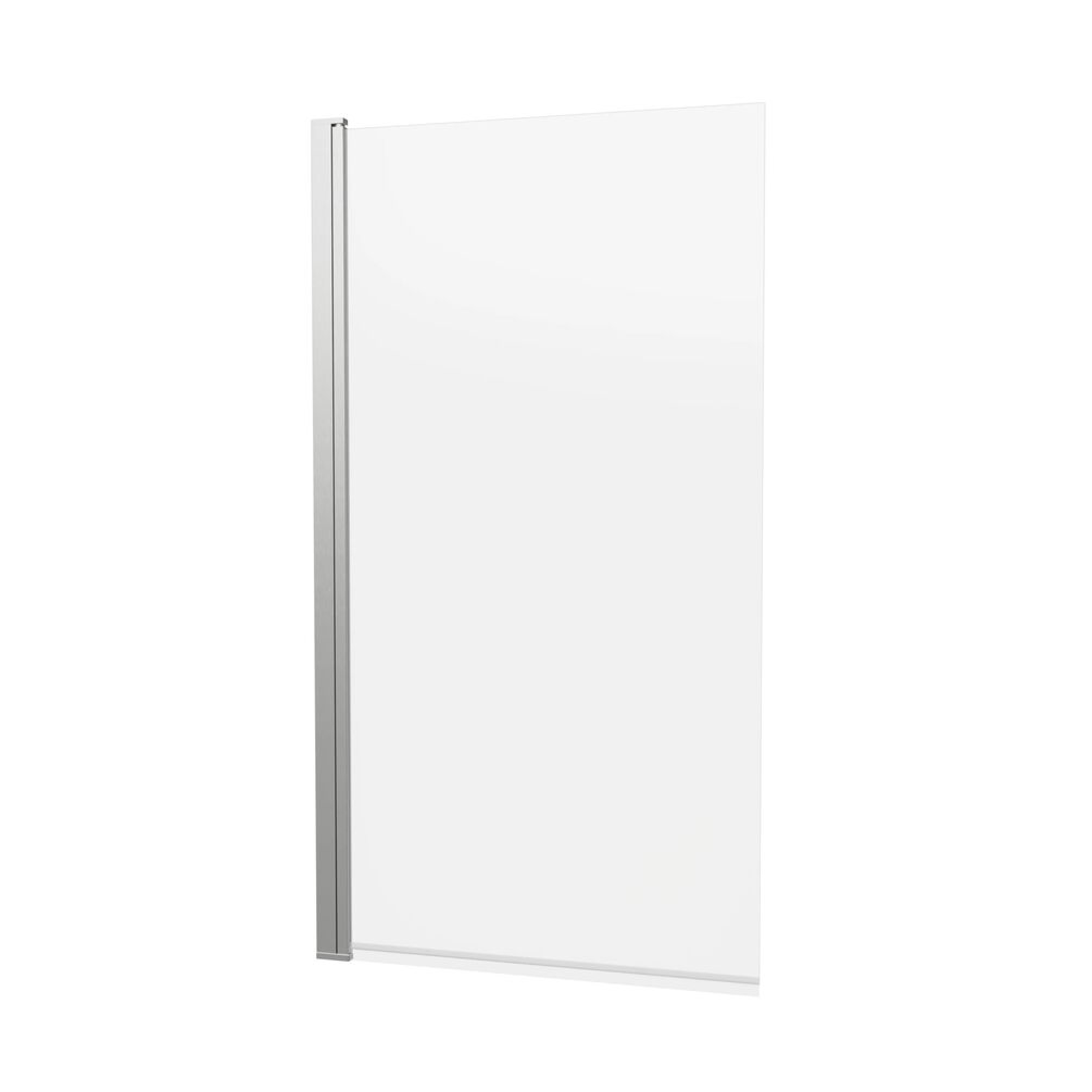Crosswater Clear 6 Nickel 1 Panel Bath Screen | Sanctuary