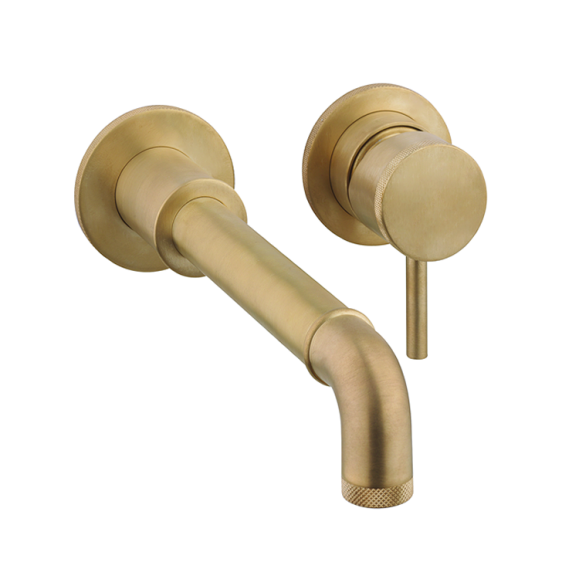 Crosswater MPRO Industrial Brushed Brass 2TH Basin Tap | Sanctuary ...
