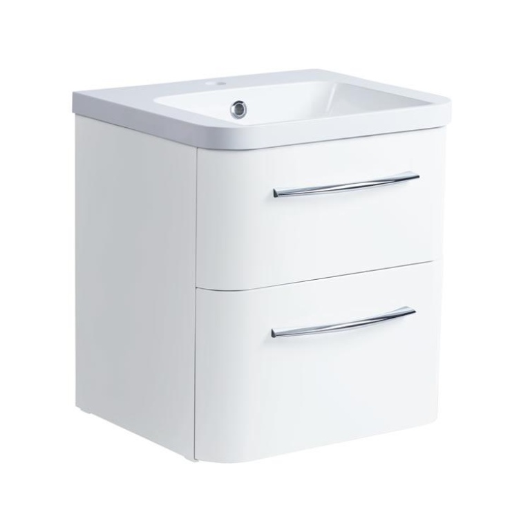 Roper Rhodes System 500 White Basin Vanity Unit | Sanctuary Bathrooms
