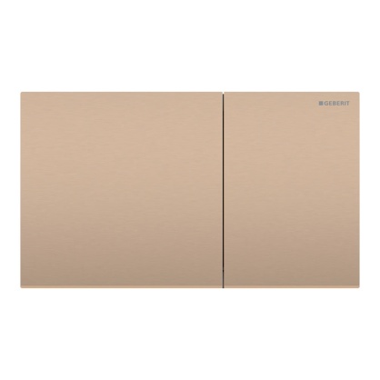 Geberit Sigma70 Red Gold Dual Flush Plate | Sanctuary