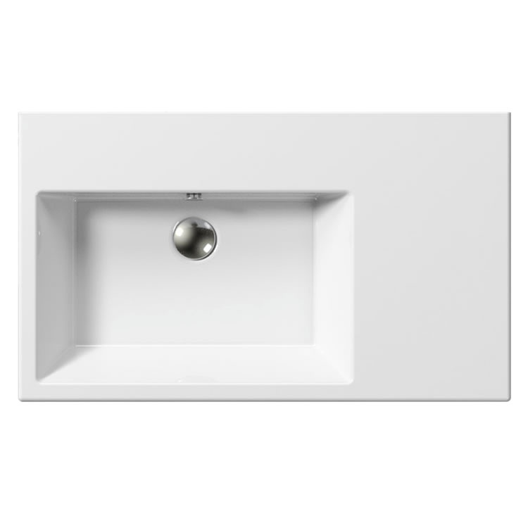 GSI Kube X 80 Wall Hung Basin | Sanctuary Bathrooms