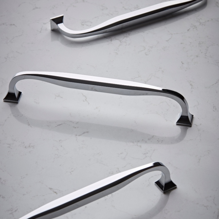 Roper Rhodes Chrome Pull Handle 160mm Centre | Sanctuary Bathrooms