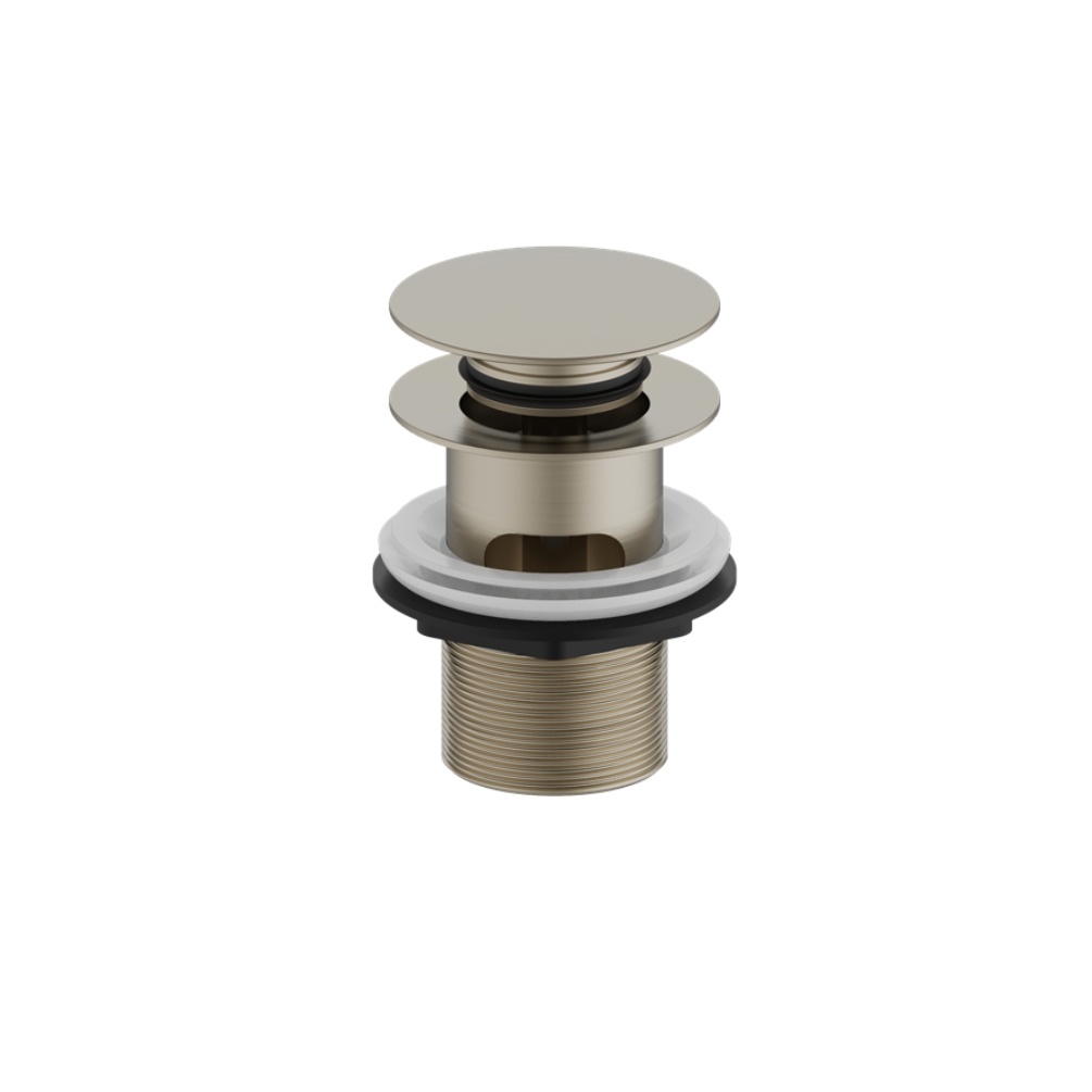 Burlington Brushed Nickel Click Clack Basin Waste | Sanctuary
