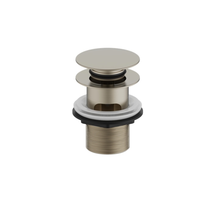 Burlington Brushed Nickel Click Clack Basin Waste | Sanctuary