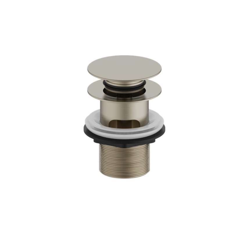 Burlington Brushed Nickel Click Clack Basin Waste | Sanctuary