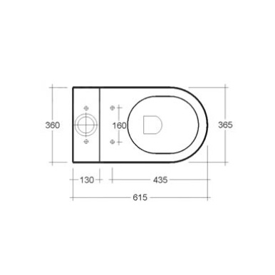 RAK Ceramics Compact Close Coupled Toilet and Soft Close Seat ...
