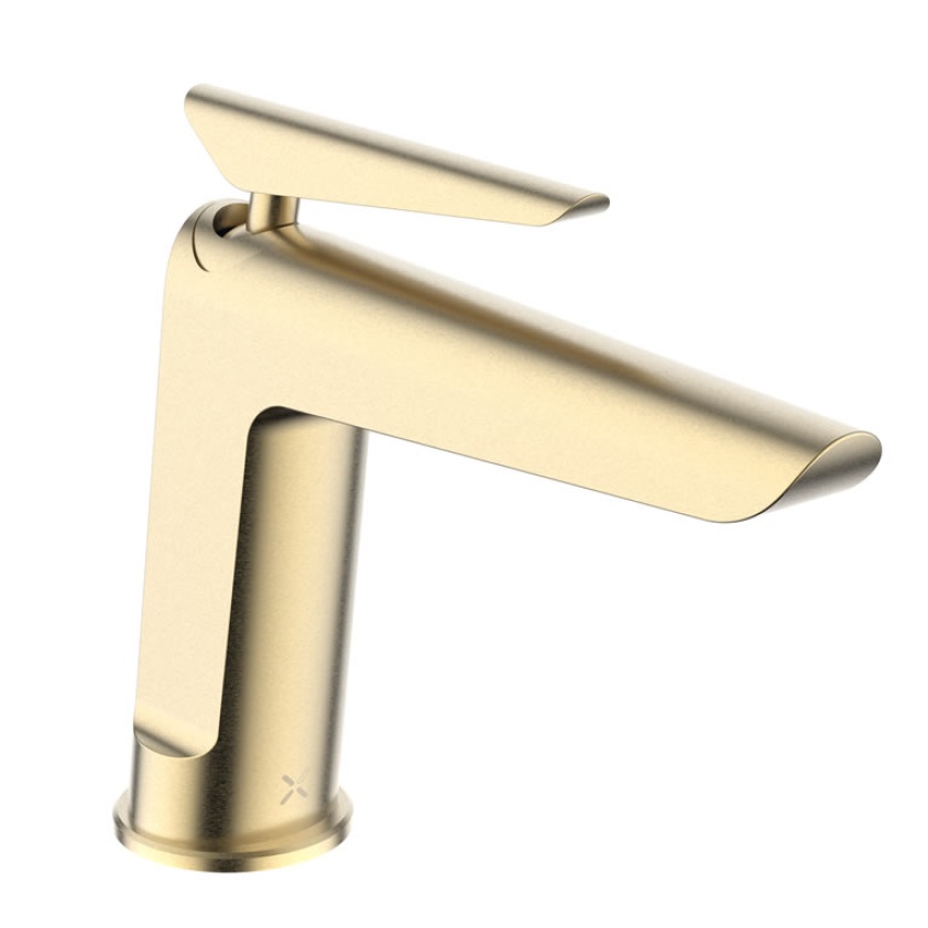 Crosswater Foile Brass Basin Monobloc | Sanctuary Bathrooms