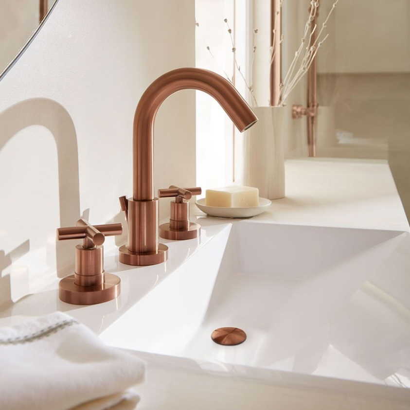 Vado Individual Elements Bronze Basin Tap & Waste | Sanctuary Bathrooms