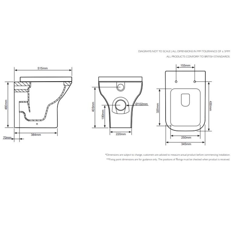 Tavistock Structure Comfort Height BTW | Sanctuary Bathrooms