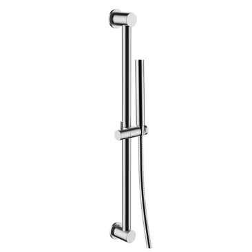 JTP Inox Steel Slide Rail Kit with Handset | Sanctuary Bathrooms