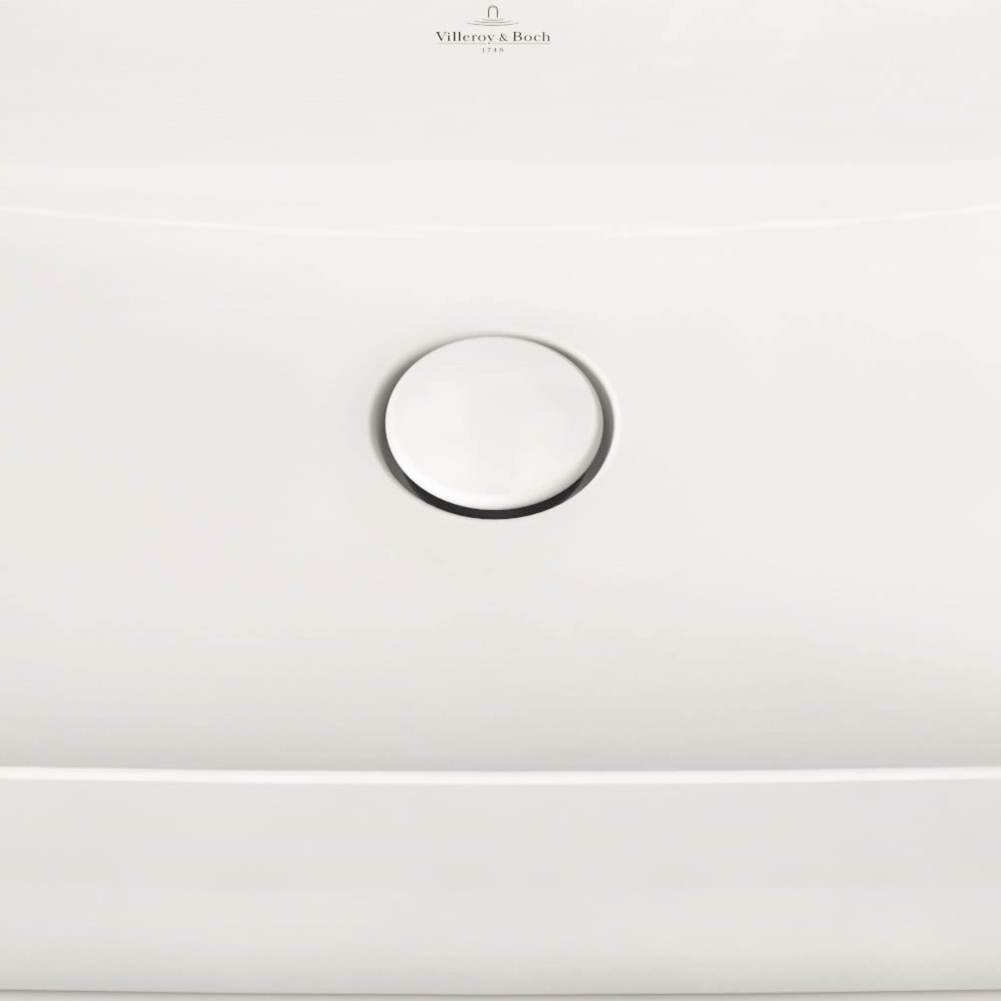 V&B White CeramicPlus Free-Flow Basin Waste | Sanctuary Bathrooms