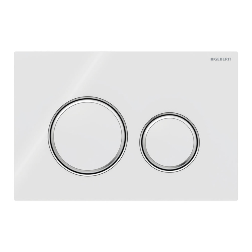 Geberit Sigma 50 Glas Wei