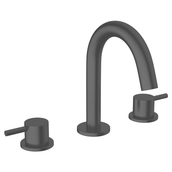 Crosswater MPRO Slate Basin 3 Hole Set - PRO135DNT | Sanctuary Bathrooms