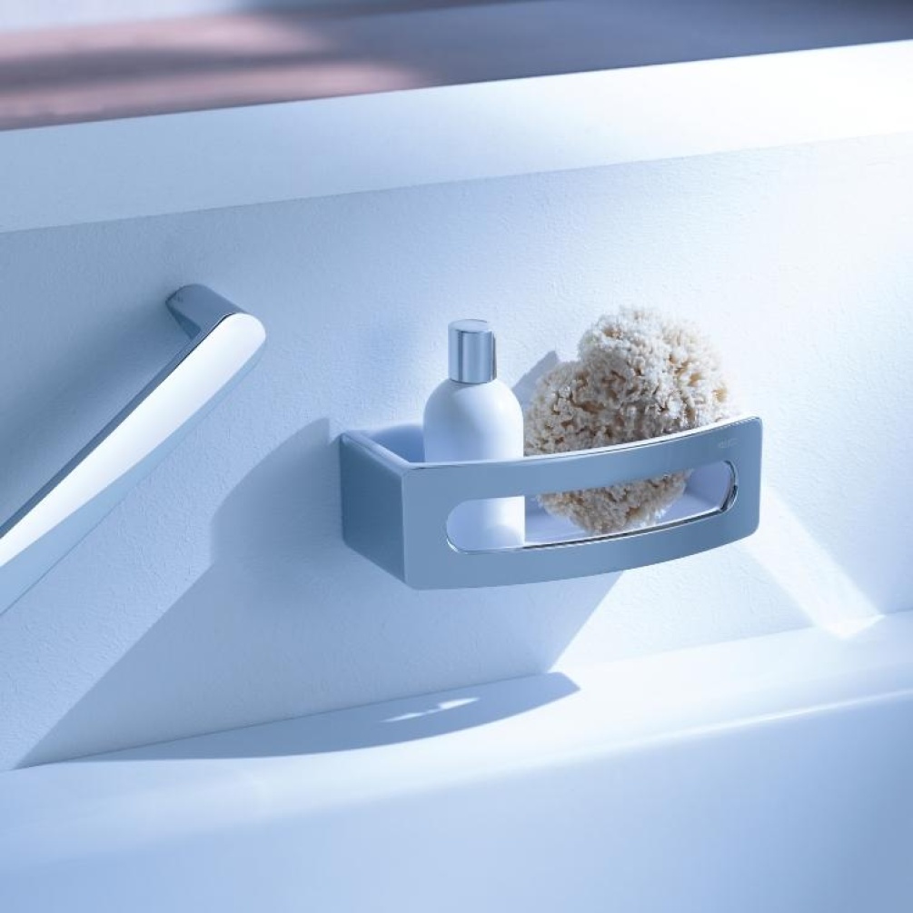 Keuco Elegance Chrome Shower Basket | Sanctuary Bathrooms