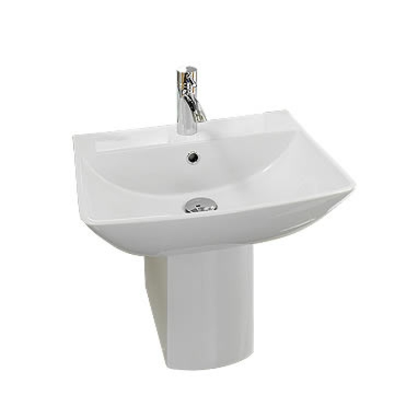 RAK Summit Basin & Semi Pedestal, RAK, Basins & Bowls | Sanctuary Bathrooms