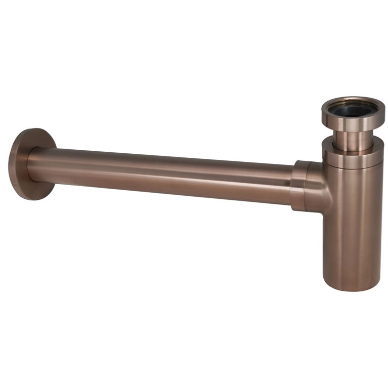 JTP Vos Brushed Bronze Bottle Trap | Sanctuary Bathrooms
