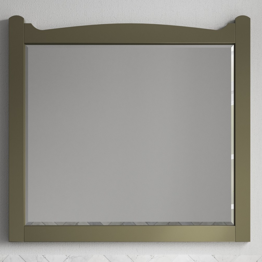 Burlington Guild 600mm x 570mm Carlyle Green WC Mirror
