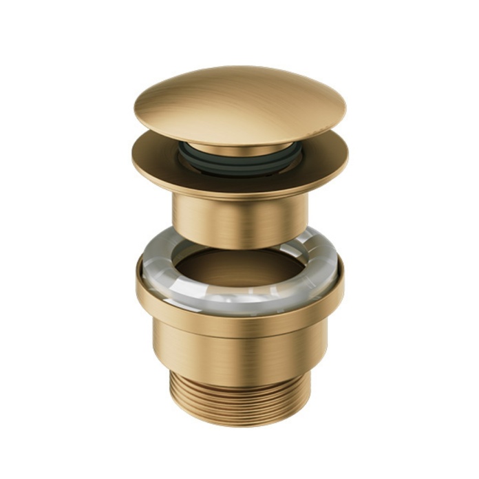 Abacus Iso Pro Brass Universal Click Basin Waste | Sanctuary