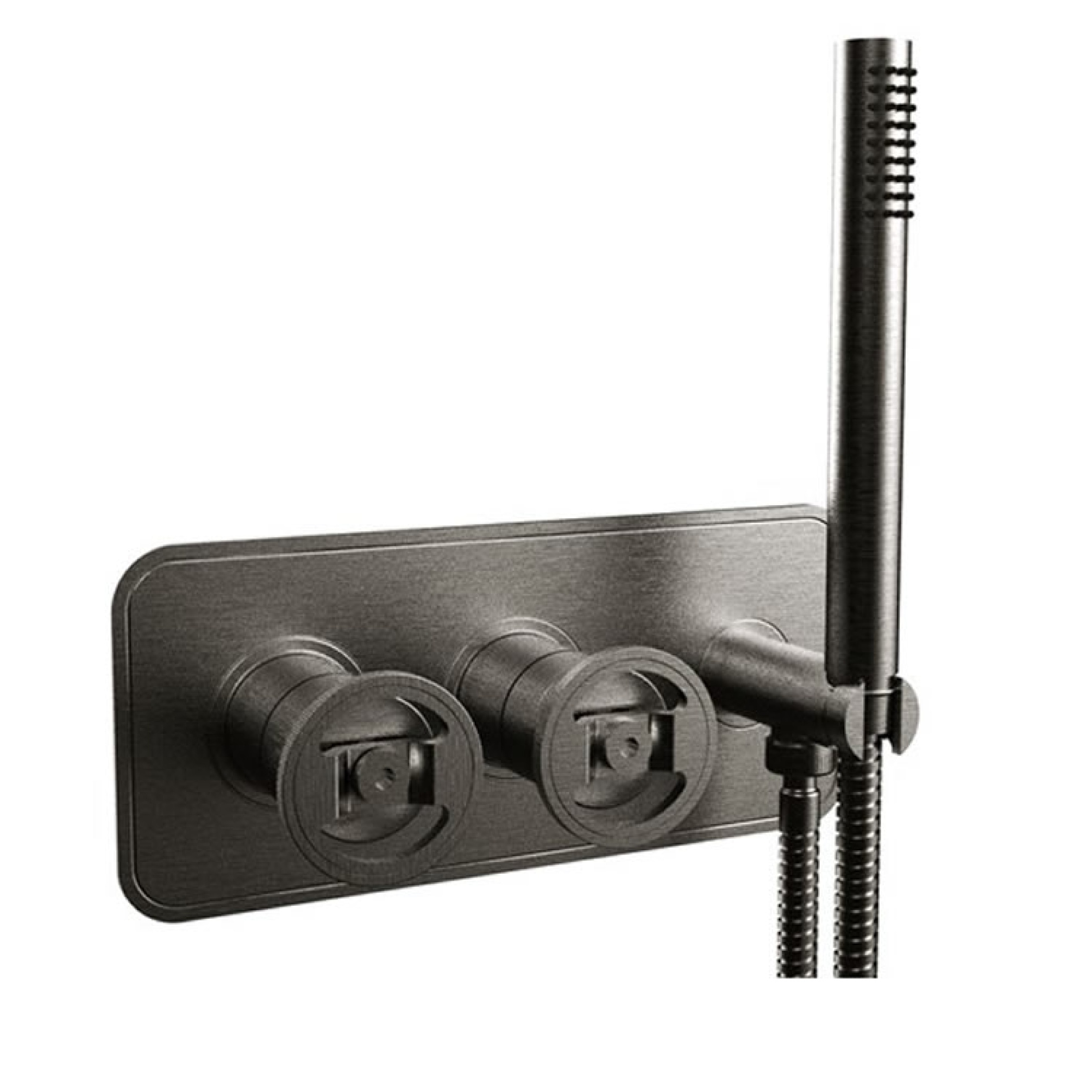 Crosswater Union Black Chrome 2 Way Shower Valve & Handset | Sanctuary ...