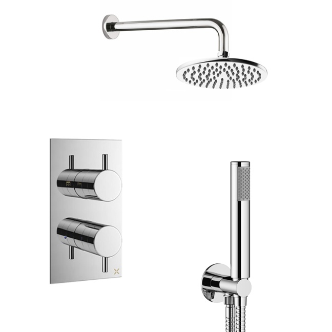 Crosswater MPRO Chrome Shower Pack | Sanctuary Bathrooms