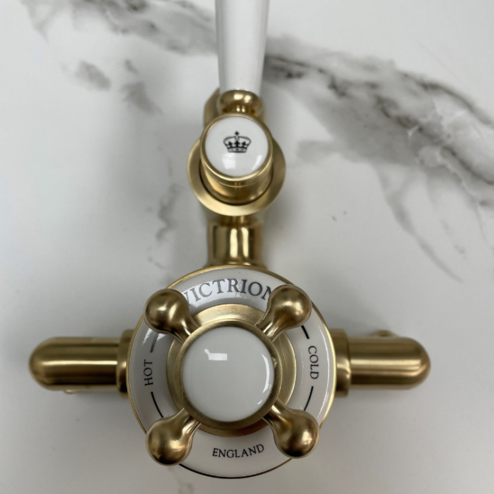 BC Sanitan Gold Superbe Shower Kit & Valve