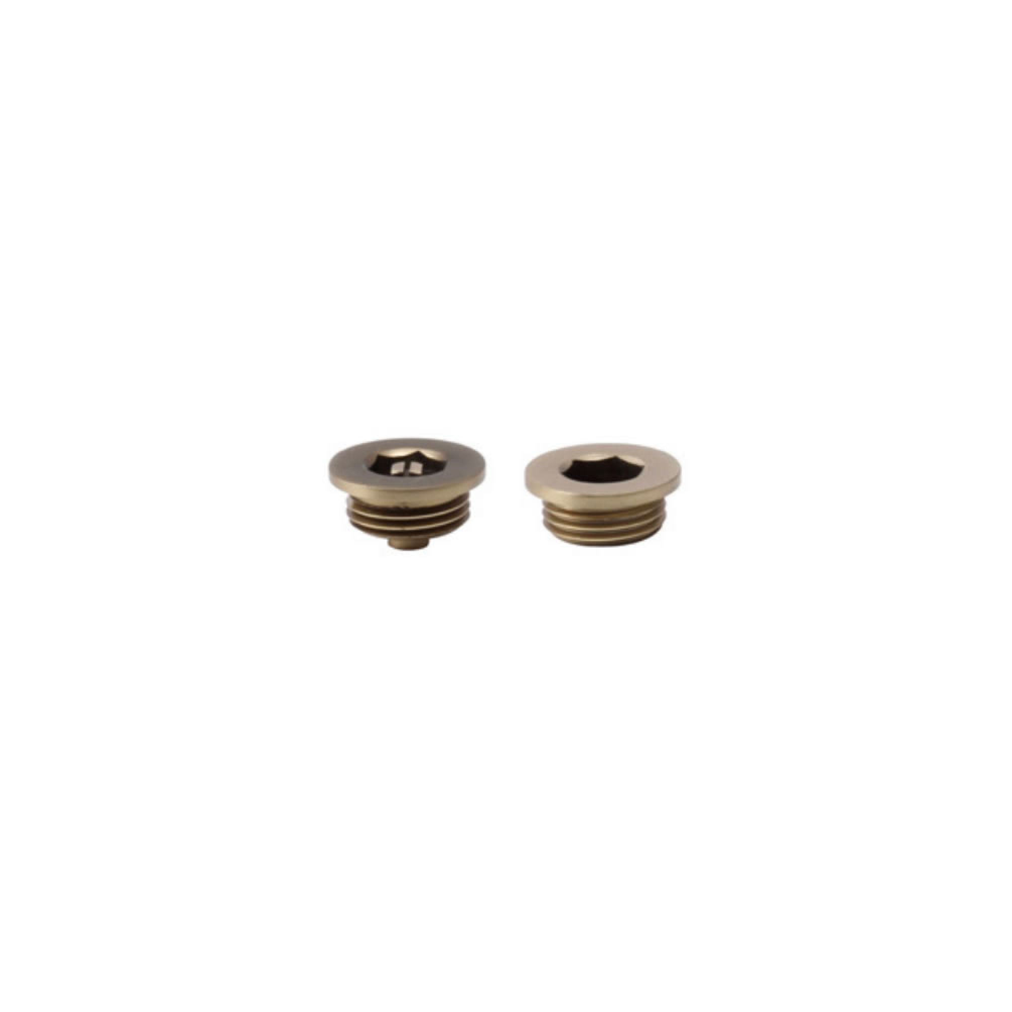 Velaro Brass 1/2" Air Vent & Plug Set | Sanctuary Bathrooms