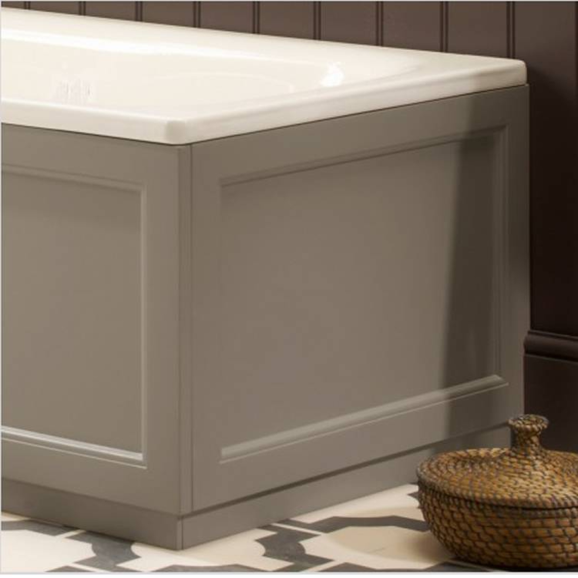 Roper Rhodes Hampton Mocha 700mm End Bath Panel | Sanctuary Bathrooms