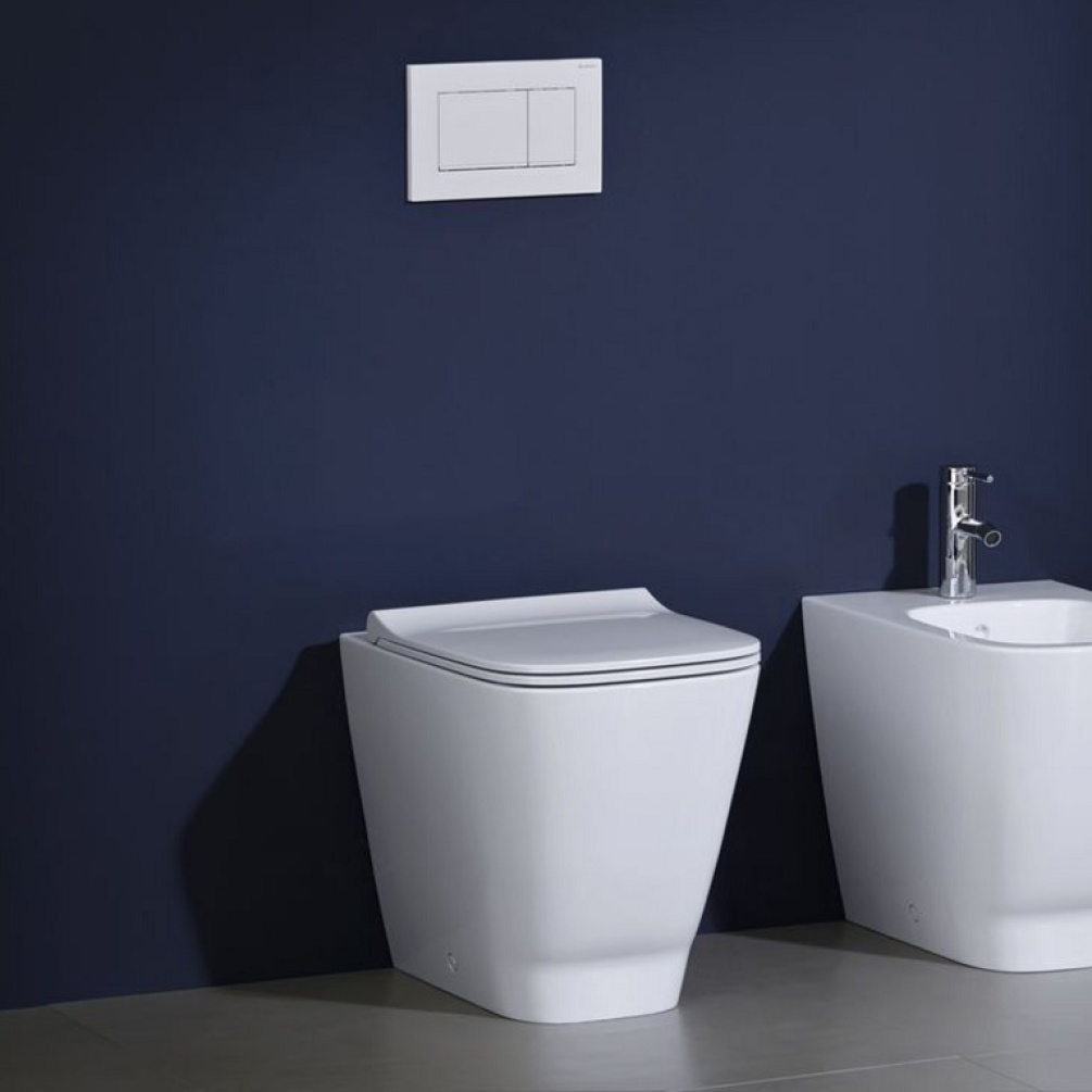 Geberit Smyle Square Rimless Back to Wall WC | Sanctuary Bathrooms