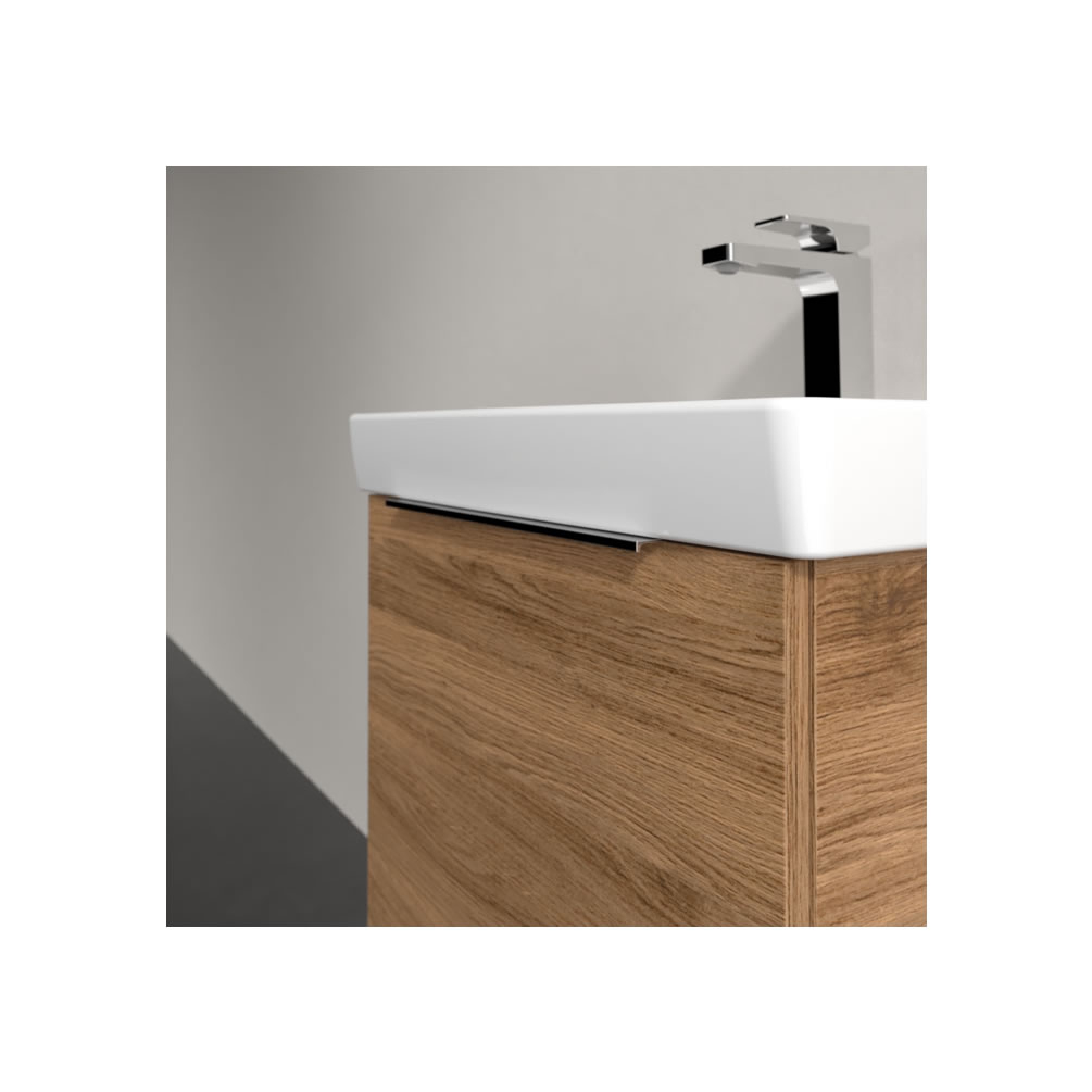 V&B Architectura Kansas 550 Basin Wall Unit | Sanctuary