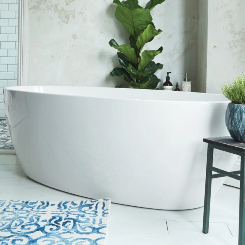 Waters Infinity Stream 1540mm Freestanding Bath | Sanctuary