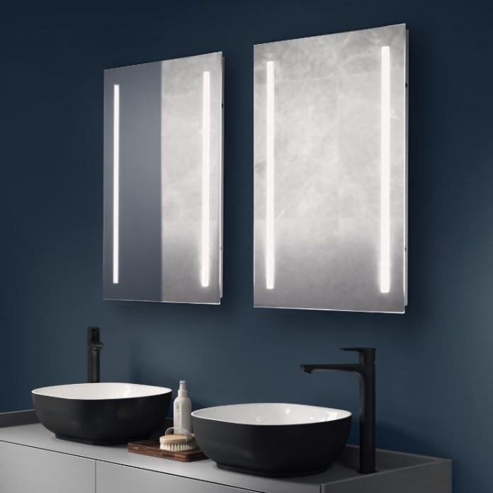 Sensio Uno Slimline Diffused LED Mirror | Sanctuary Bathrooms