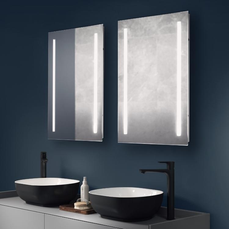 Sensio Uno Slimline Diffused LED Mirror | Sanctuary Bathrooms