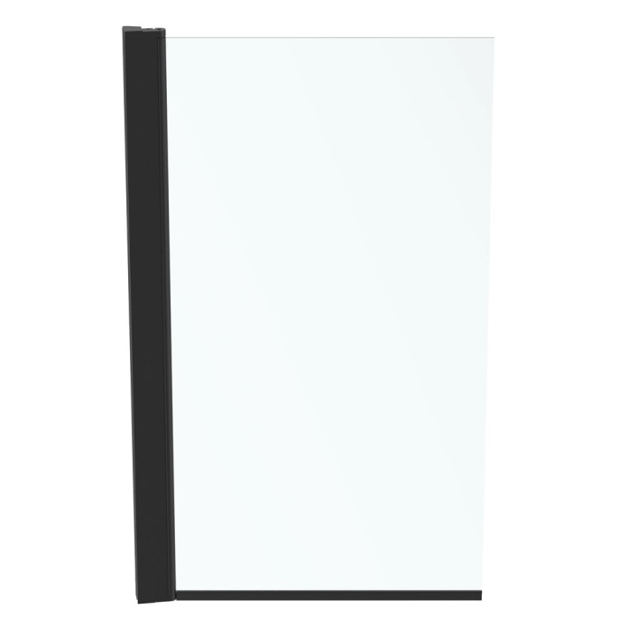 Ideal Standard Connect 2 Black Angle Bath Screen | Sanctuary Bathrooms