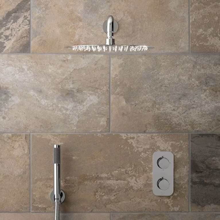 Vado Tablet Altitude Twin Outlet Shower Pack | Sanctuary Bathrooms