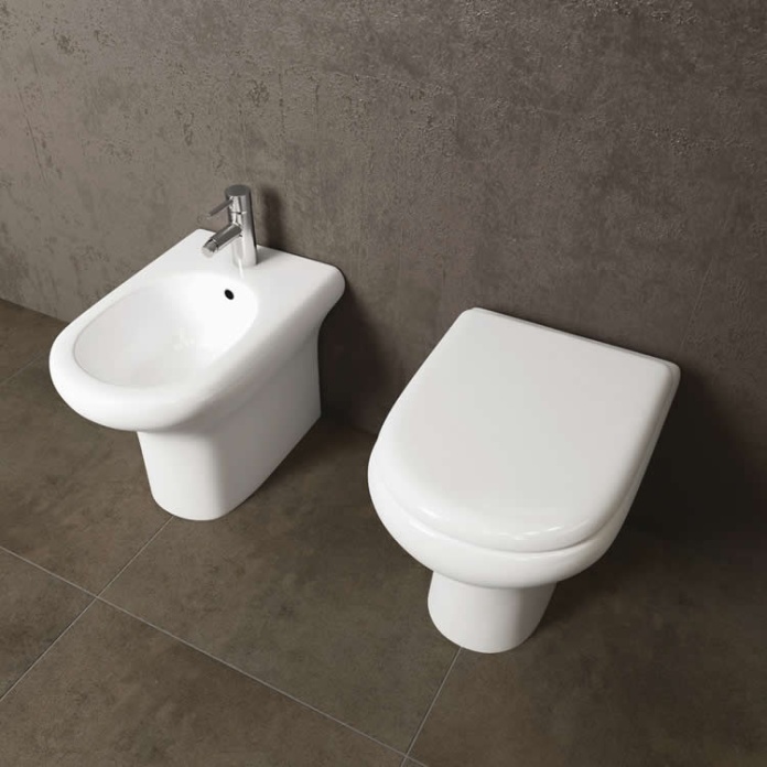 RAK Compact Back To Wall WC & Seat, RAK Compact, RAK, Back To Wall ...