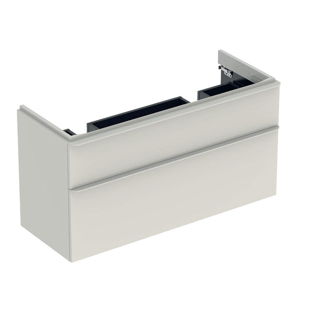 Geberit Smyle Square 1200mm Sand Double Unit & Washbasin | Sanctuary