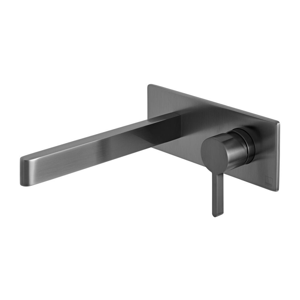 Vado Individual Edit Black Wall-Mounted Basin Tap | Sanctuary Bathrooms