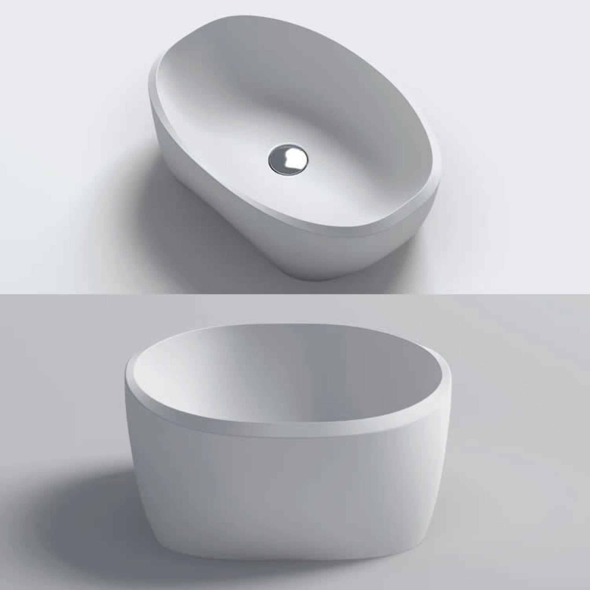 Waters Elements Evolve 500mm Countertop Basin | Sanctuary Bathrooms