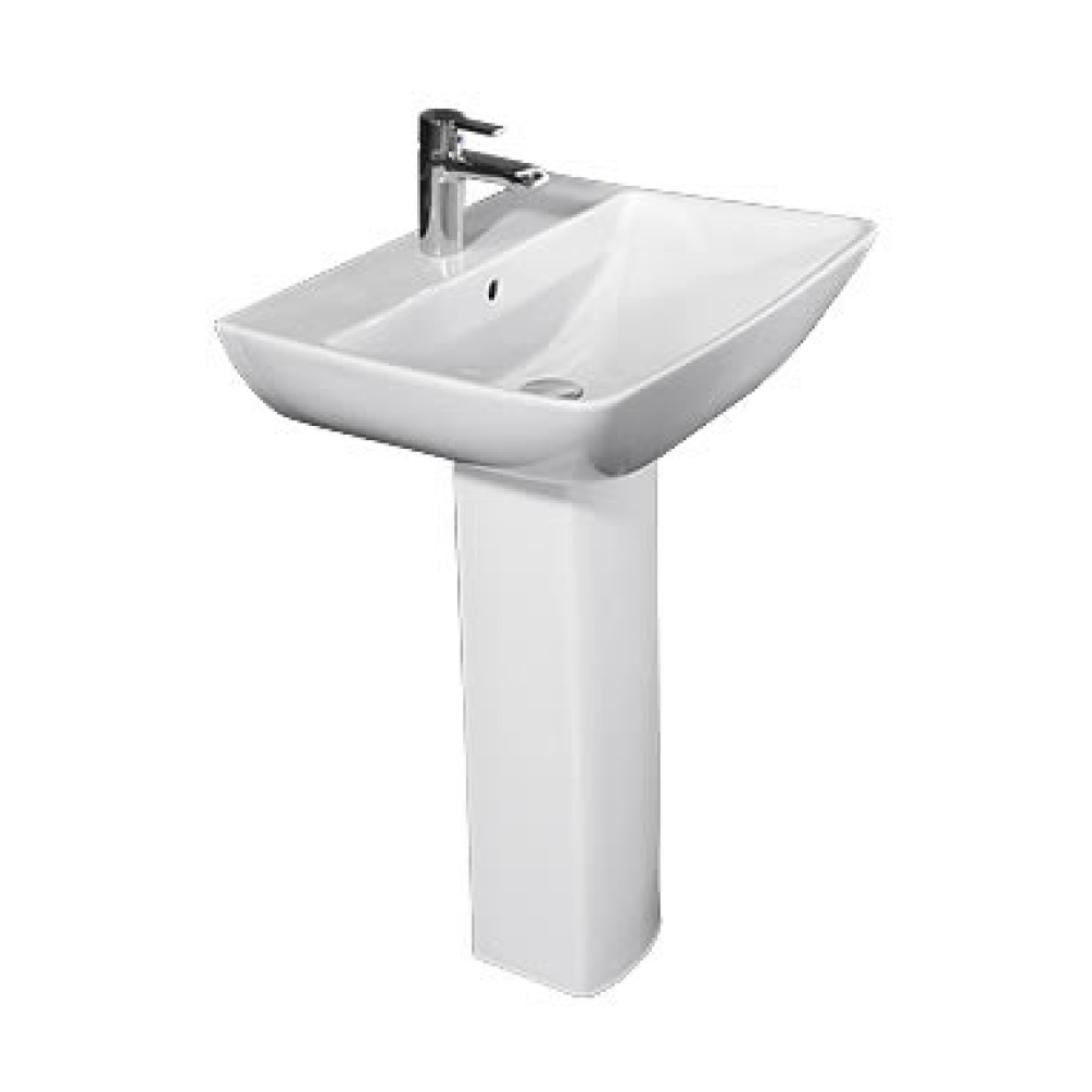 RAK Summit Basin & Pedestal, RAK, Toilet & Basin Set | Sanctuary Bathrooms