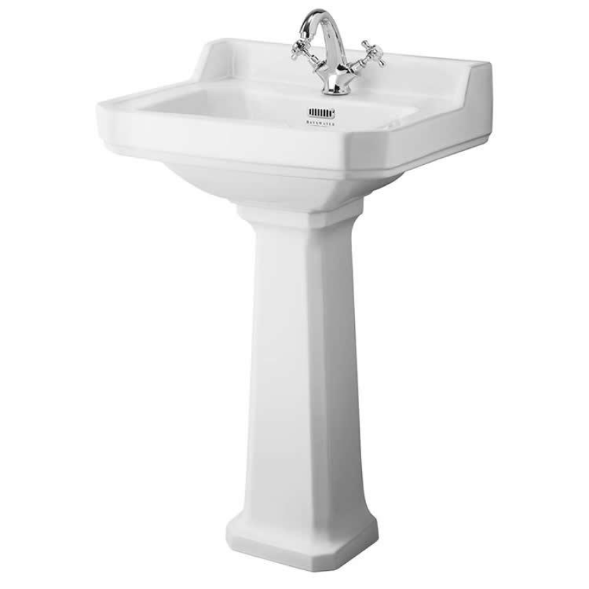 Bayswater Fitzroy 595mm Basin & Comfort Height Pedestal