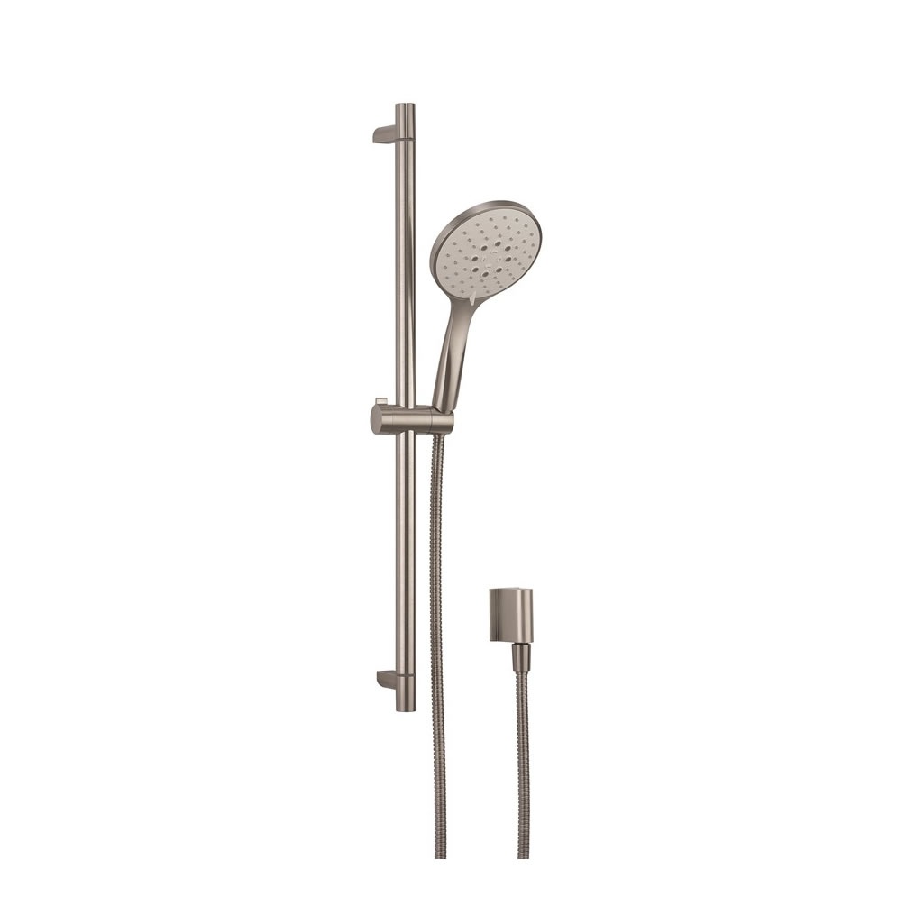 Crosswater MPRO Nickel Slide Rail Shower Kit | Sanctuary